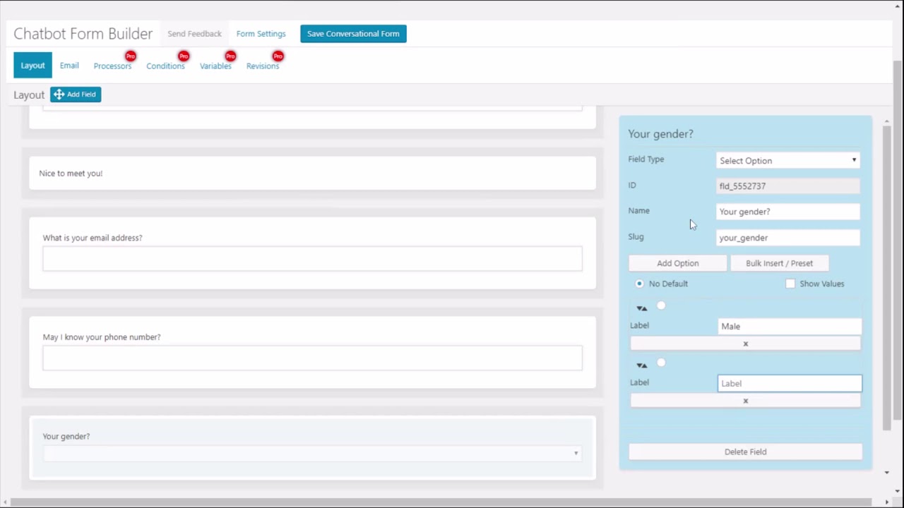 ChatBot WorkFlow & Tutorials - WPBot.Pro